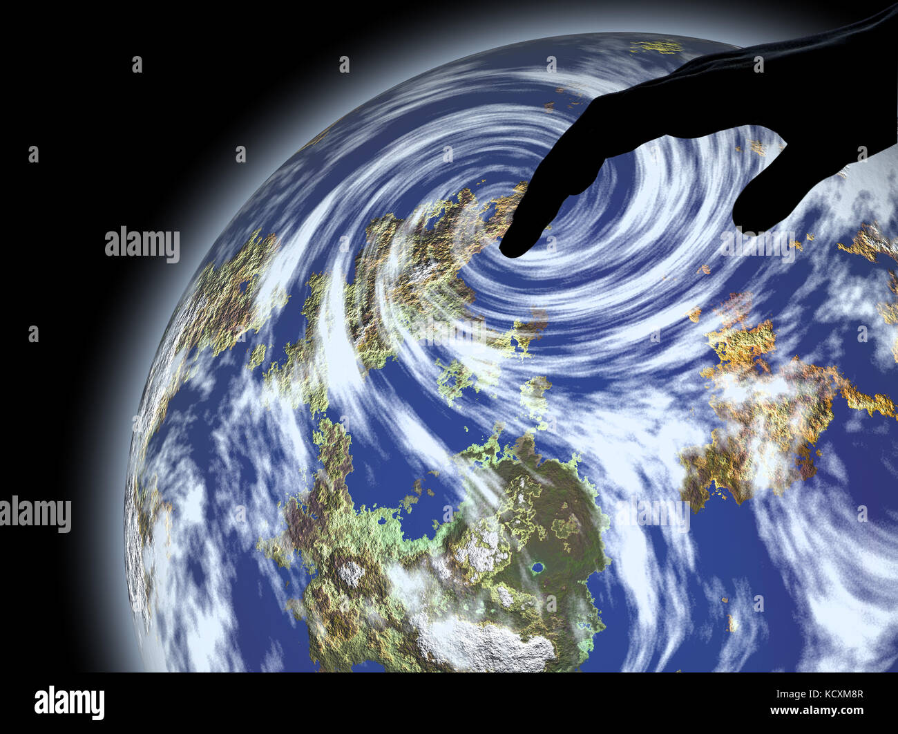 climatic change due to humanity Stock Photo - Alamy
