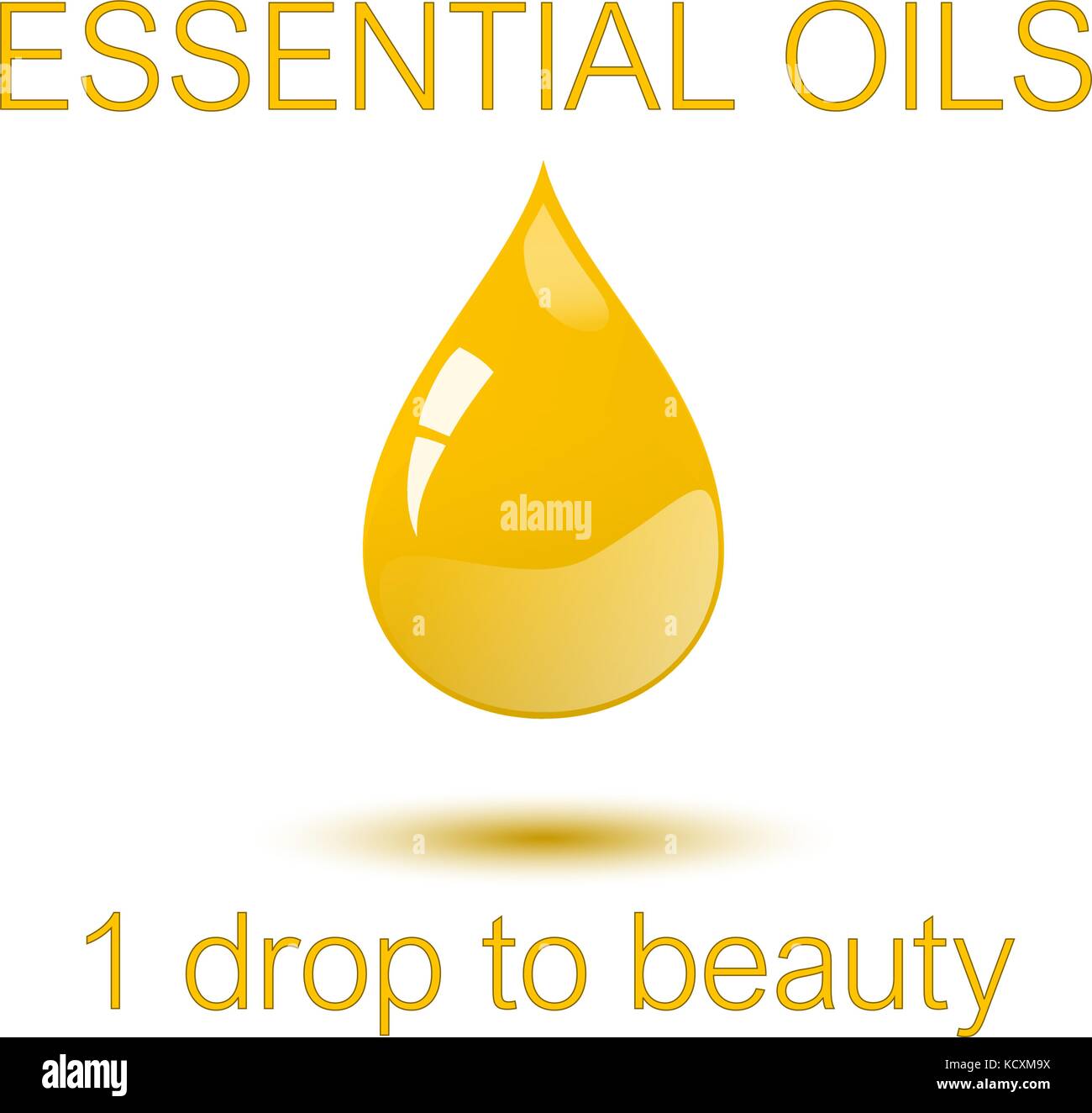 Skin oils Stock Vector Images - Alamy