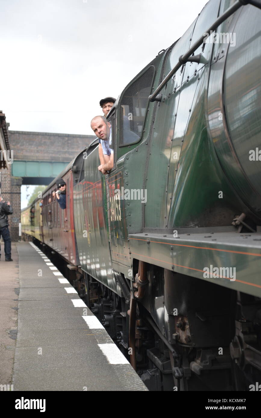 Steam Locomotive at Great Central Railway Steam Gala, Quorn Station ...