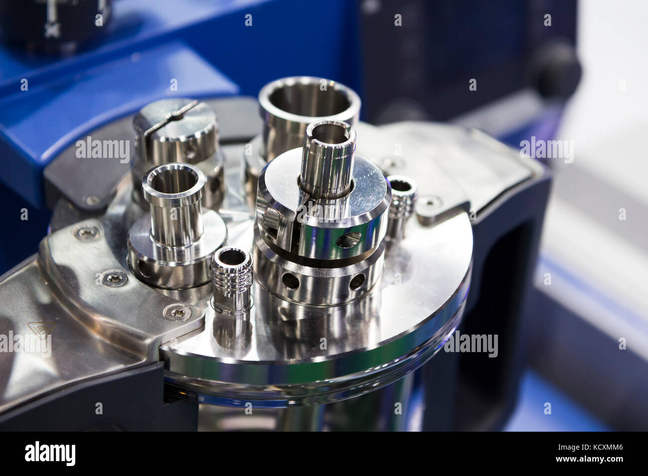 Close up of an industrial equipment Stock Photo - Alamy