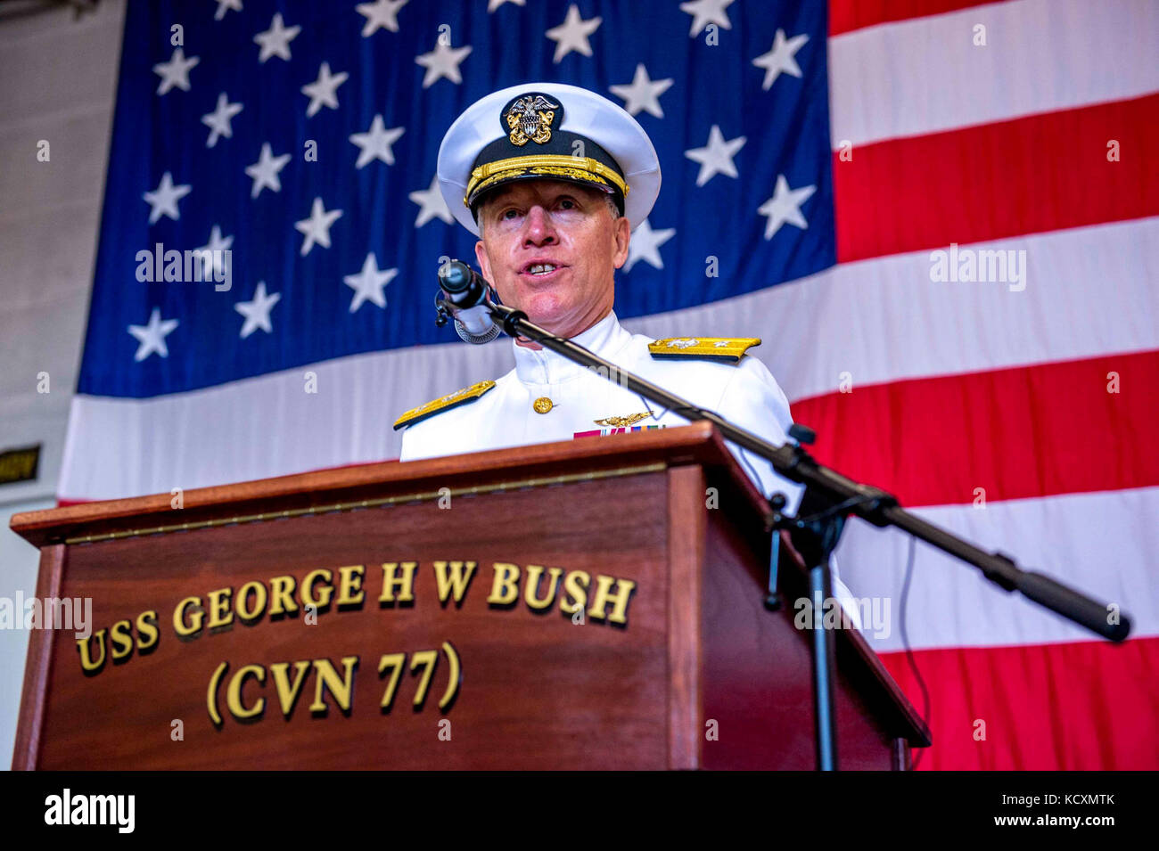 Rear Adm Kenneth R Whitesell High Resolution Stock Photography and ...