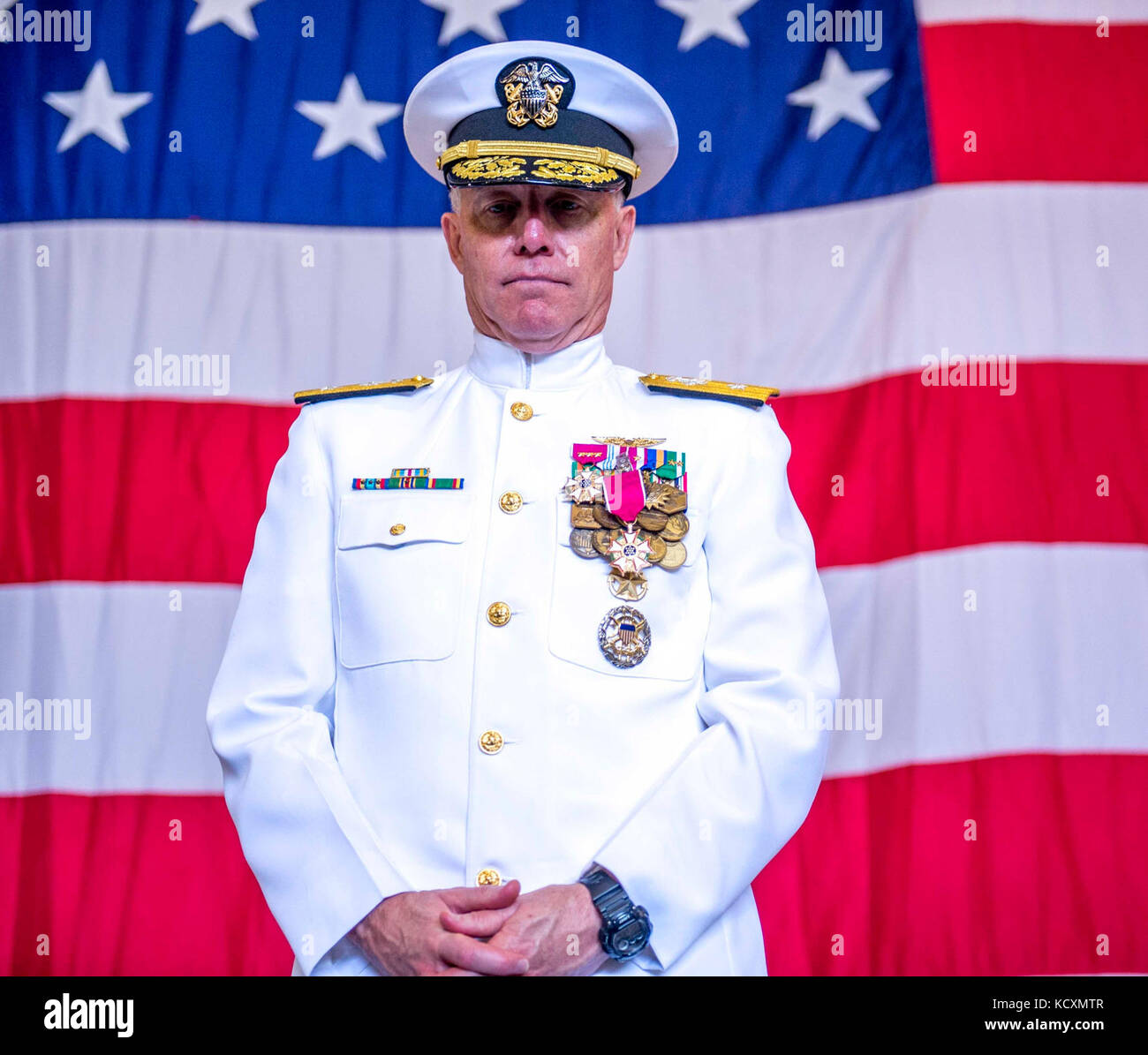 Commander carrier strike group two hi-res stock photography and images ...