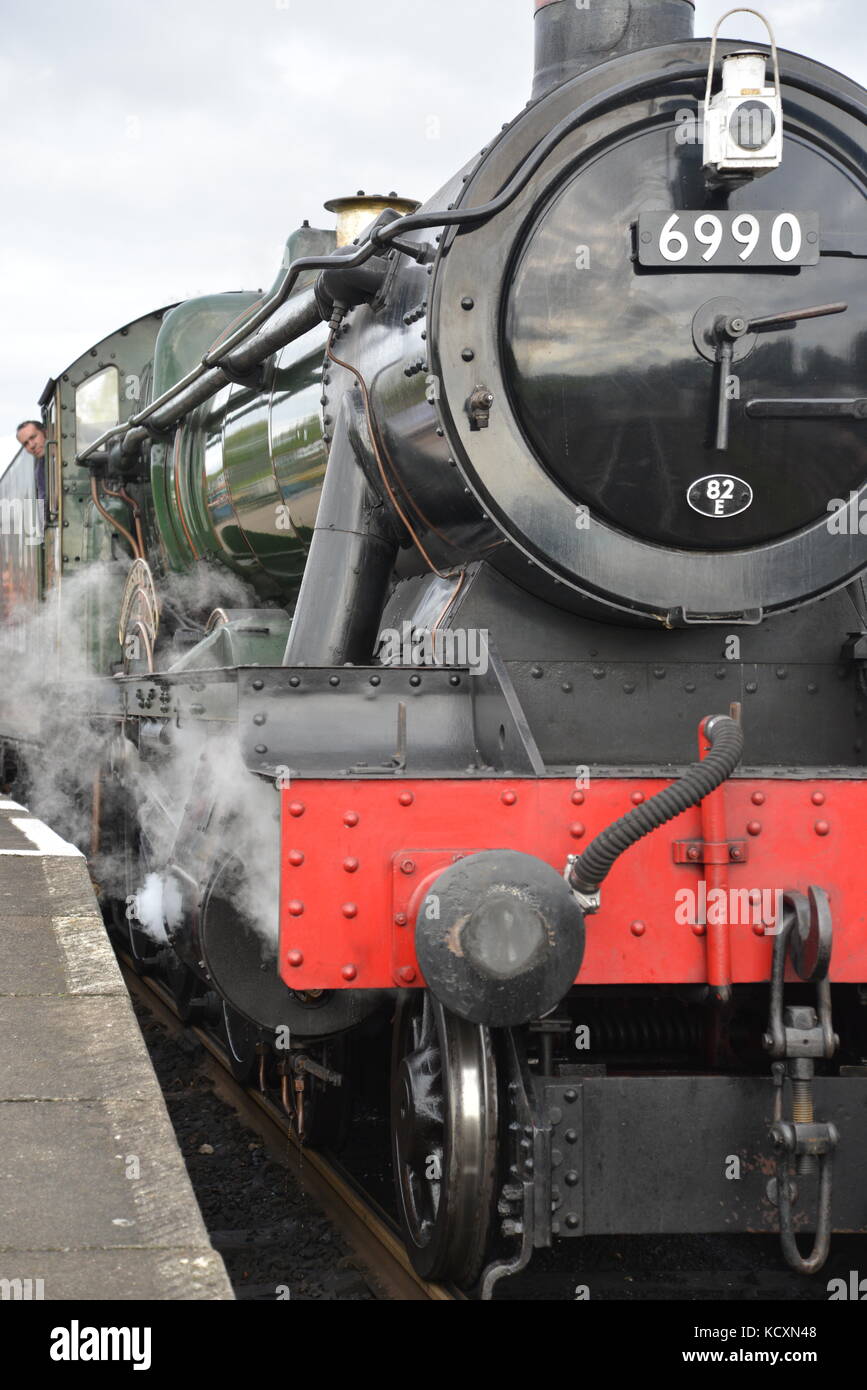 Steam Locomotive at Great Central Railway Steam Gala, Quorn Station ...