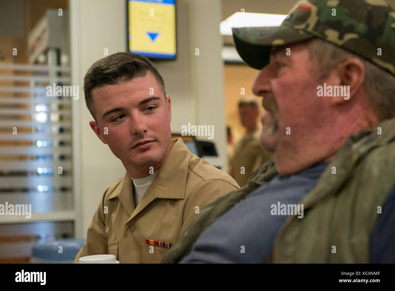 Lance Cpl. Tent Perkins, from 3rd Battalion, 11th Marine Regiment ...