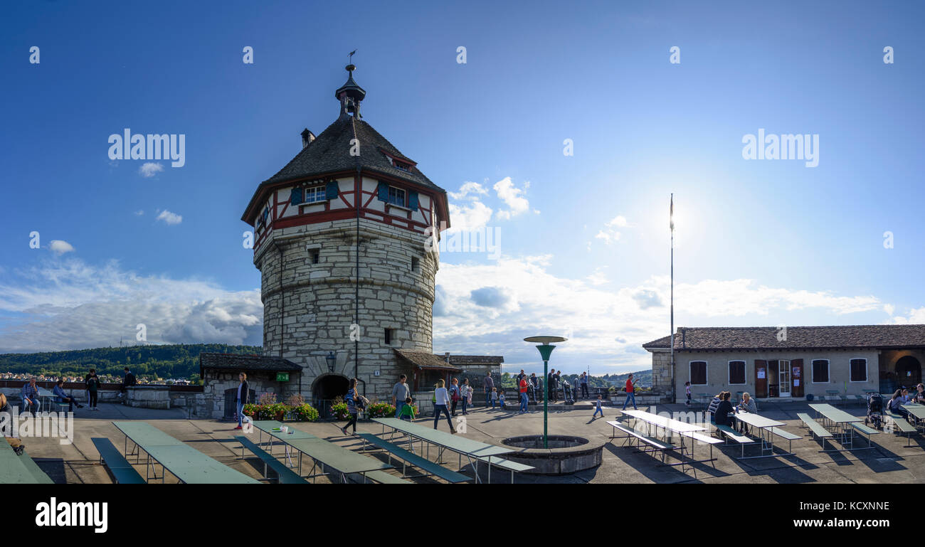 castle Munot, Schaffhausen, , Schaffhausen, Switzerland Stock Photo - Alamy