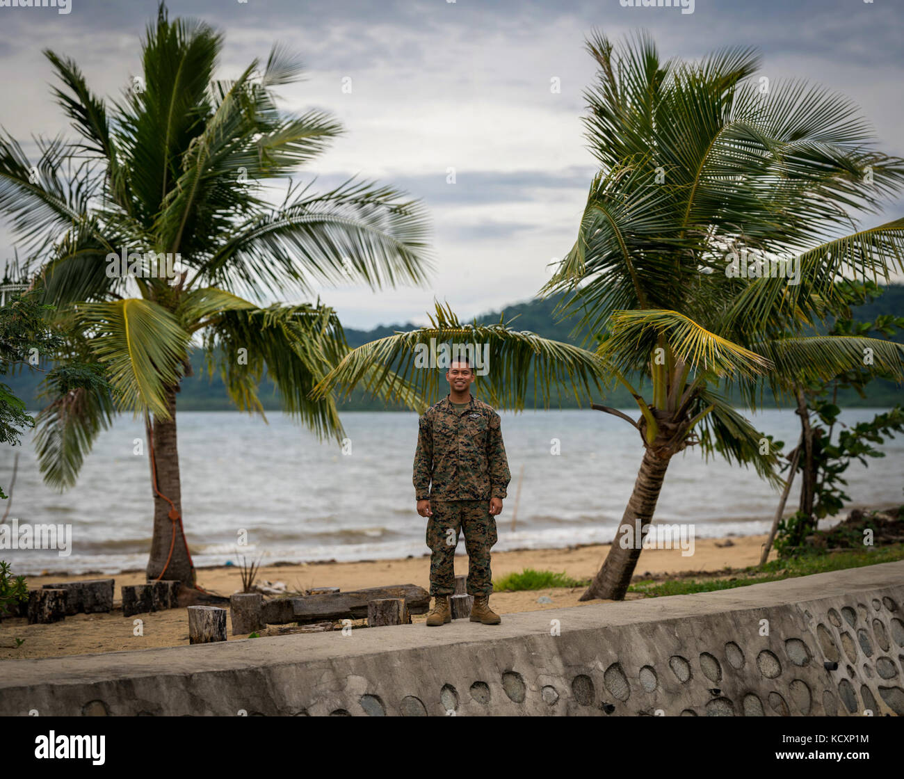 U.S. Navy Chief Petty Officer Jerome Cinco, the senior enlisted leader ...