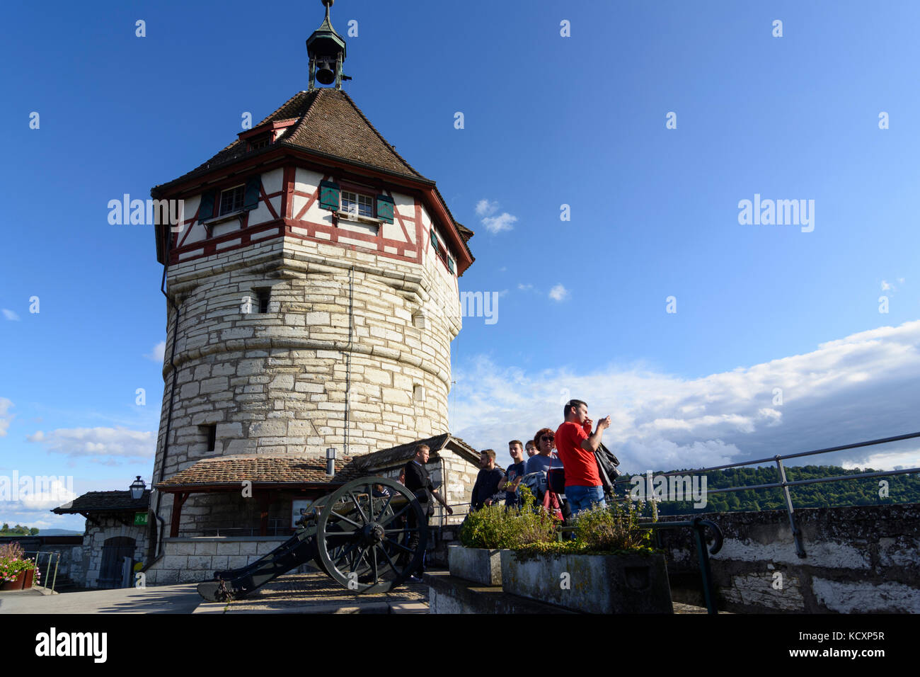 castle Munot, Schaffhausen, , Schaffhausen, Switzerland Stock Photo - Alamy