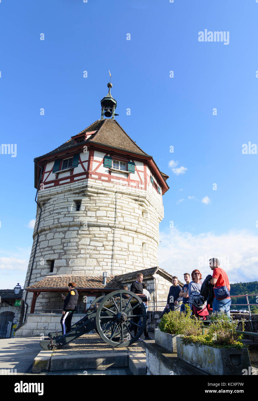 castle Munot, Schaffhausen, , Schaffhausen, Switzerland Stock Photo - Alamy