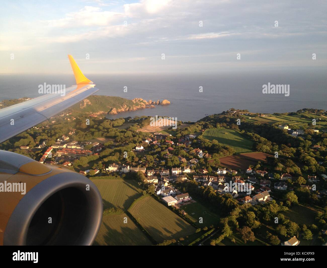 Ryanair window seat view hi-res stock photography and images - Alamy