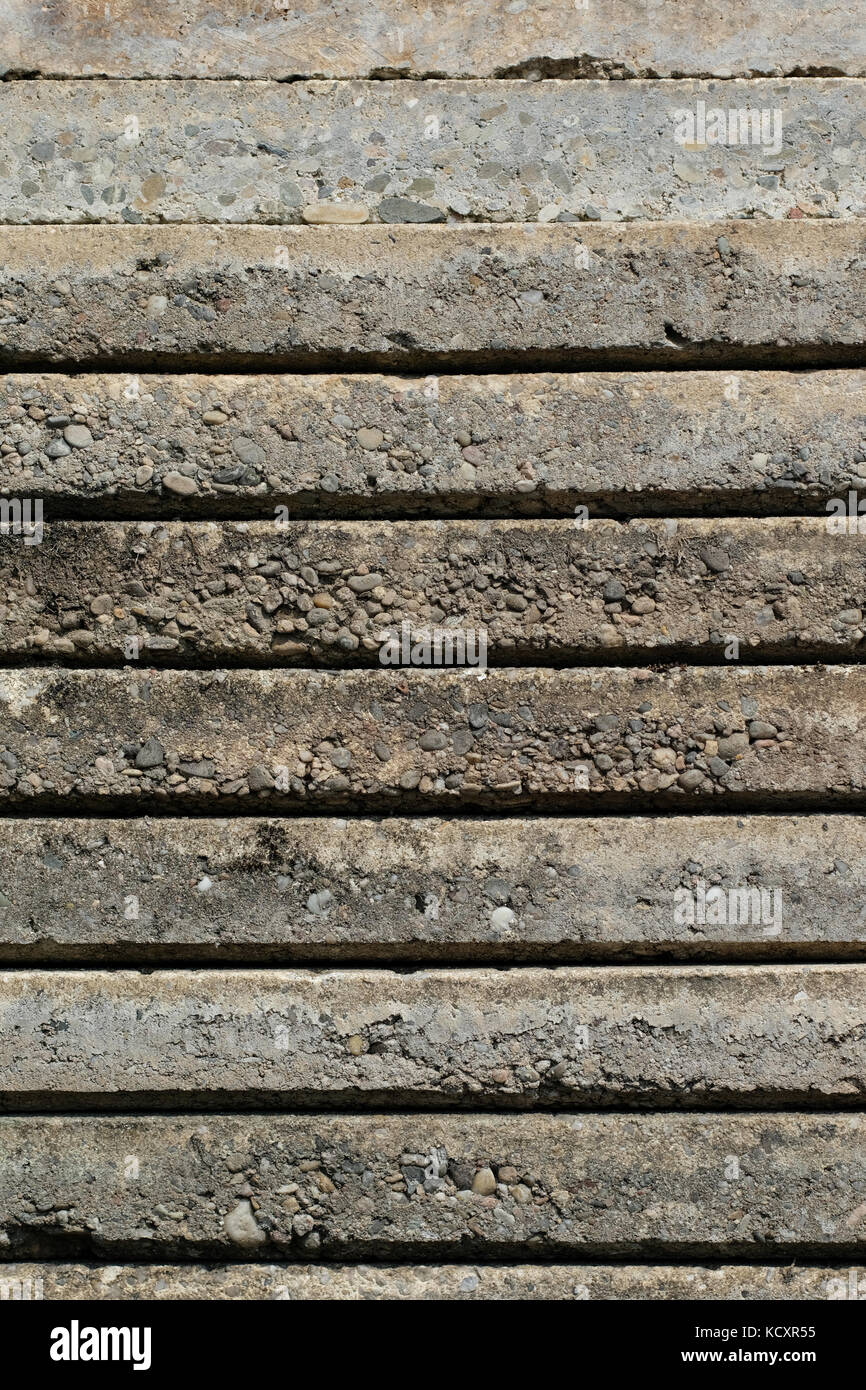 Stack of Washing concrete slabs in vertical format Stock Photo - Alamy