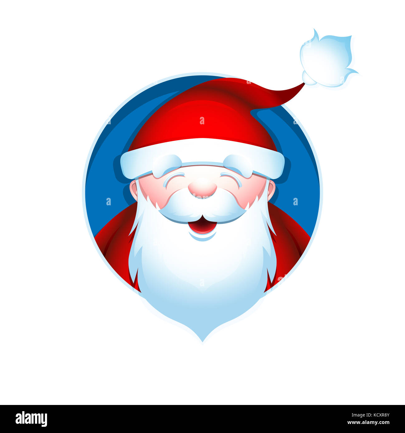 Cute santa claus characters Cut Out Stock Images & Pictures - Alamy