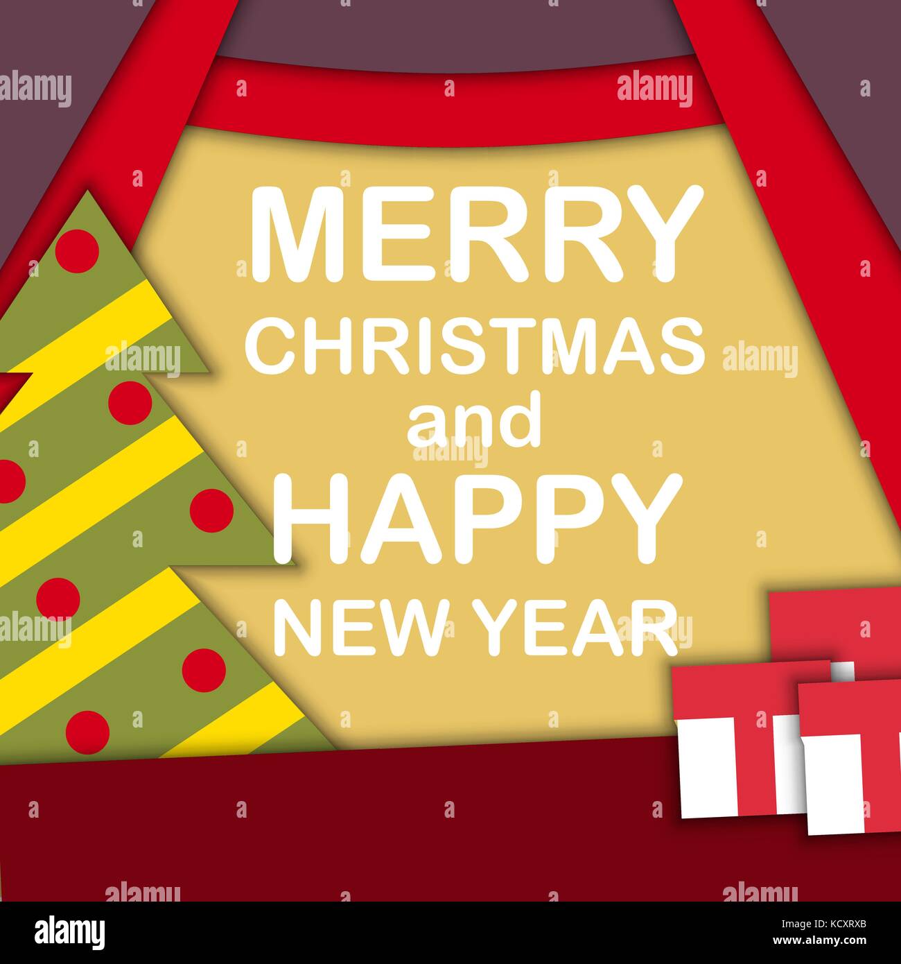 Abstract paper background garland Stock Vector Images - Alamy