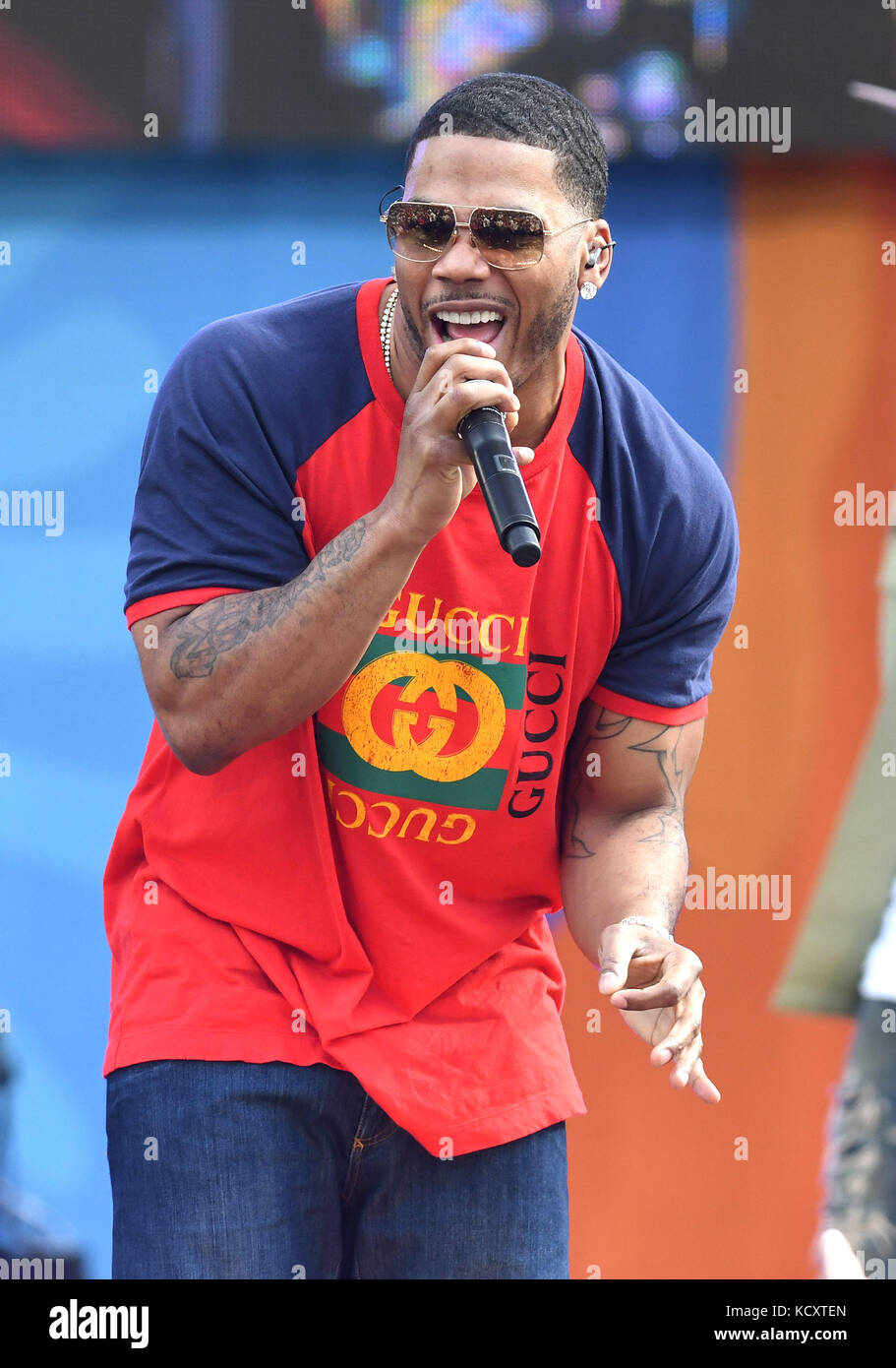 New York, NY, USA. 26th May, 2017. Nelly performs at the Rumsey ...