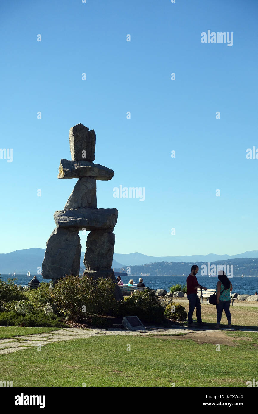 Inuksuk sculpture hi-res stock photography and images - Alamy