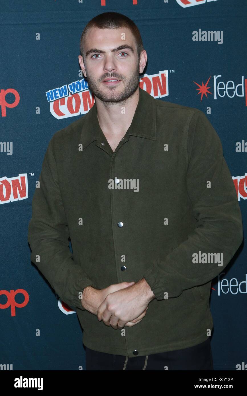 New York, NY, USA. 7th Oct, 2017. Alex Roe at Freeform's Siren at New ...