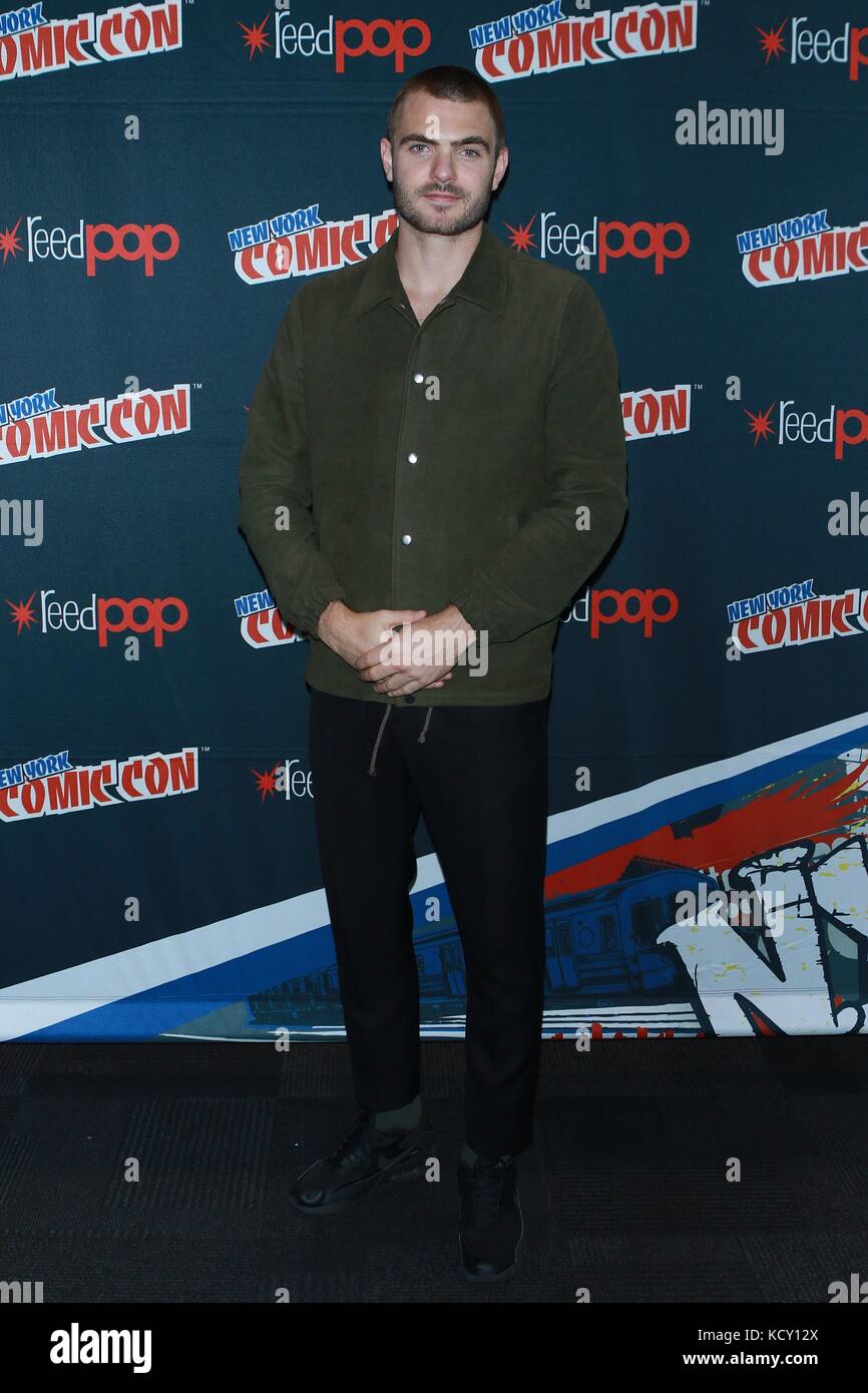 New York, NY, USA. 7th Oct, 2017. Alex Roe at Freeform's Siren at New ...