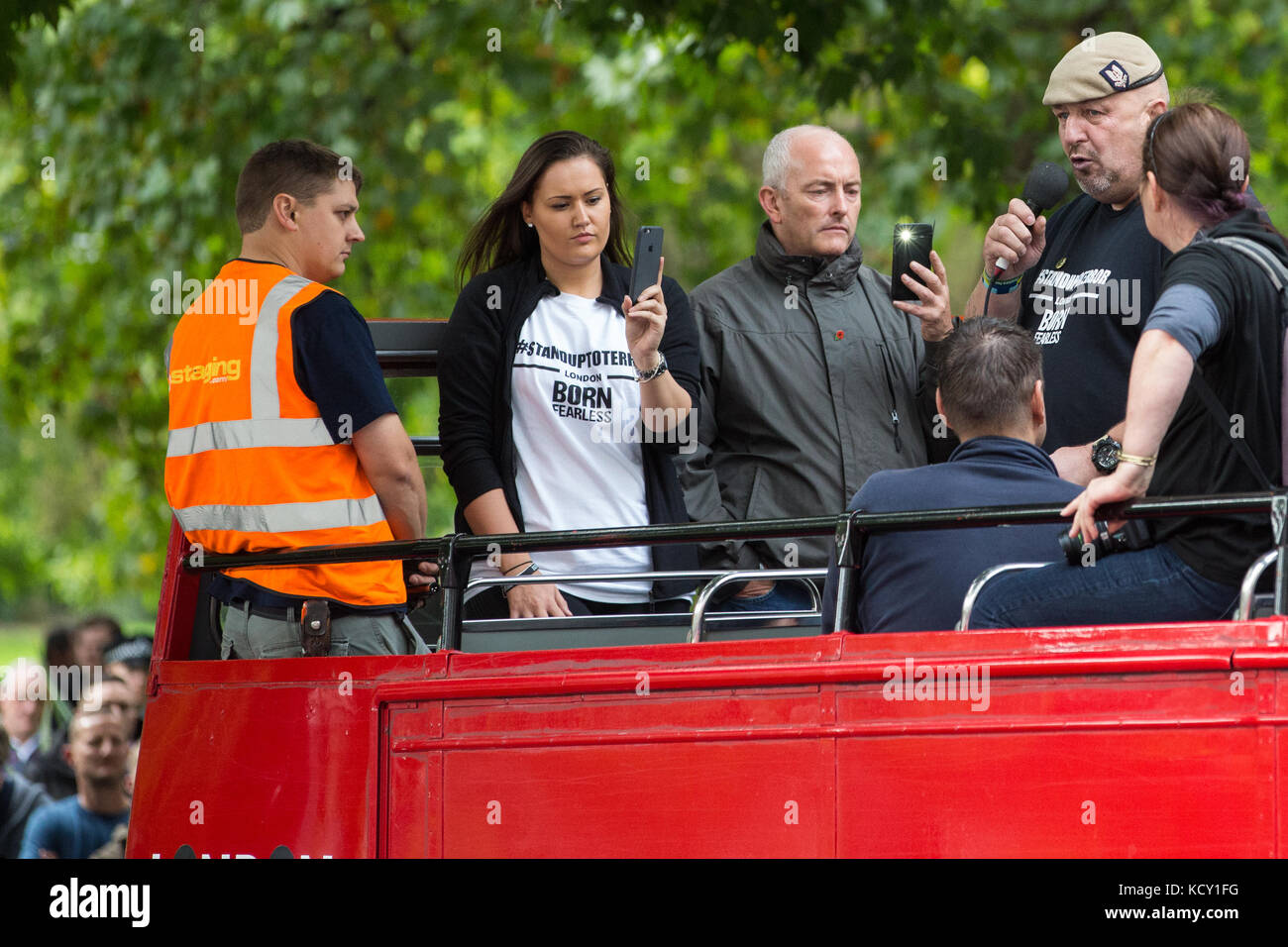 London, UK. 7th October, 2017. Phil Campion, former SAS soldier ...