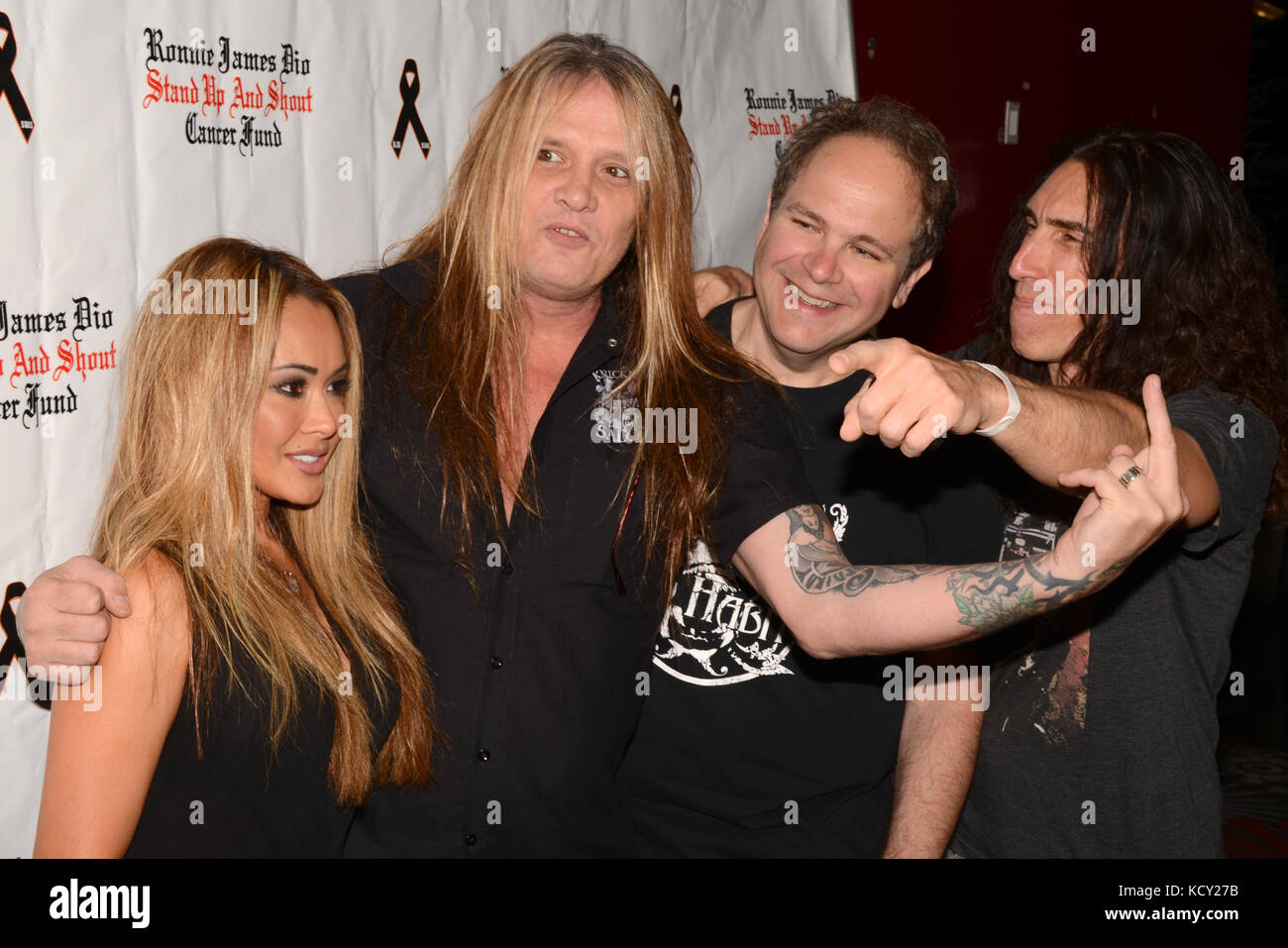 Studio City, USA. 06th Oct, 2017. Suzanne Le and Sebastian Bach and ...