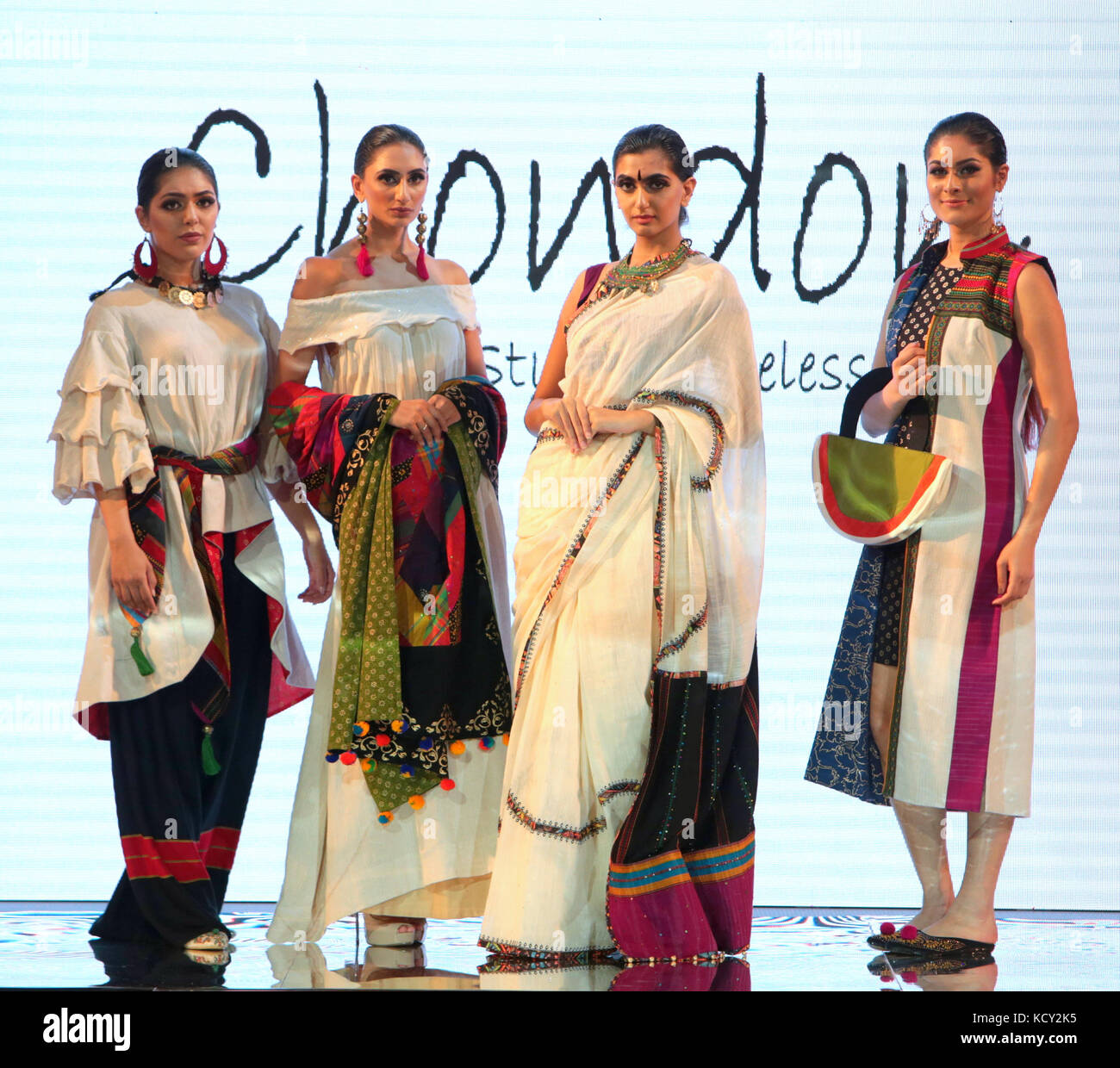 London, UK. 07th Oct, 2017. Chondon, fashion designer based in ...