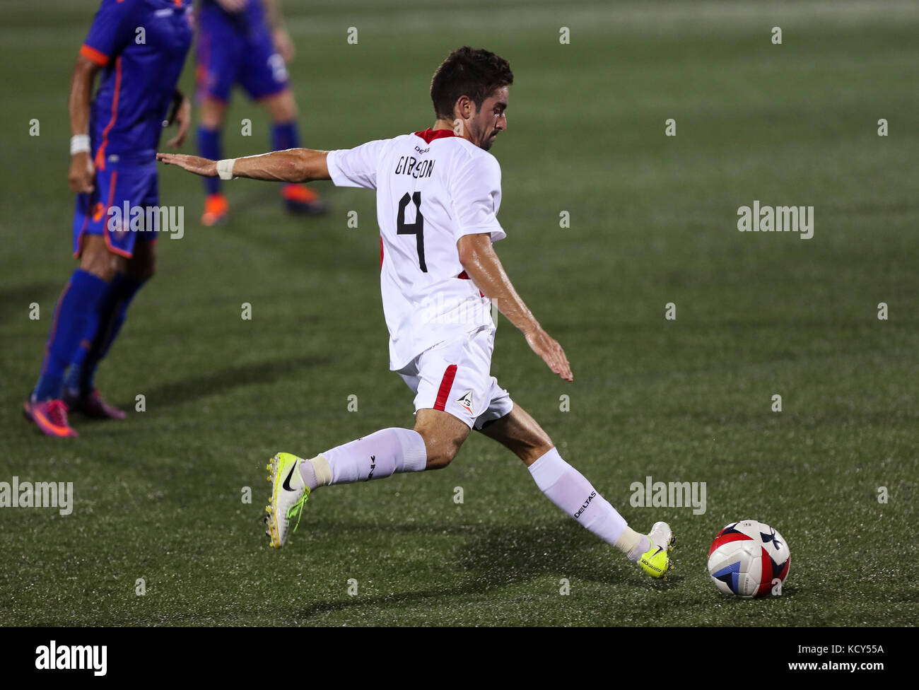 Miami, Florida, USA. 07th Oct, 2017. San Francisco Deltas midfielder ...