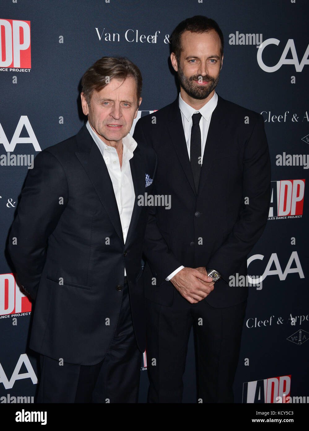 Mikhail Baryshnikov, Benjamin Millepied, arrives at the L.A. Dance ...