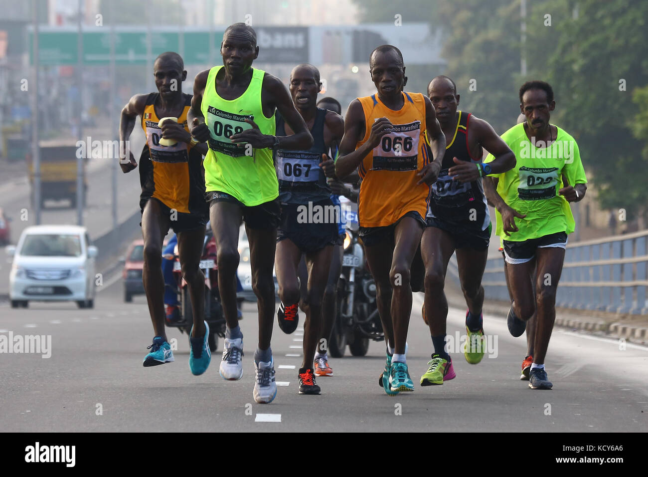 Colombo, Sri Lanka. 8th October, 2017. SLR colombo Marathon, most influential marathon in Sri ...