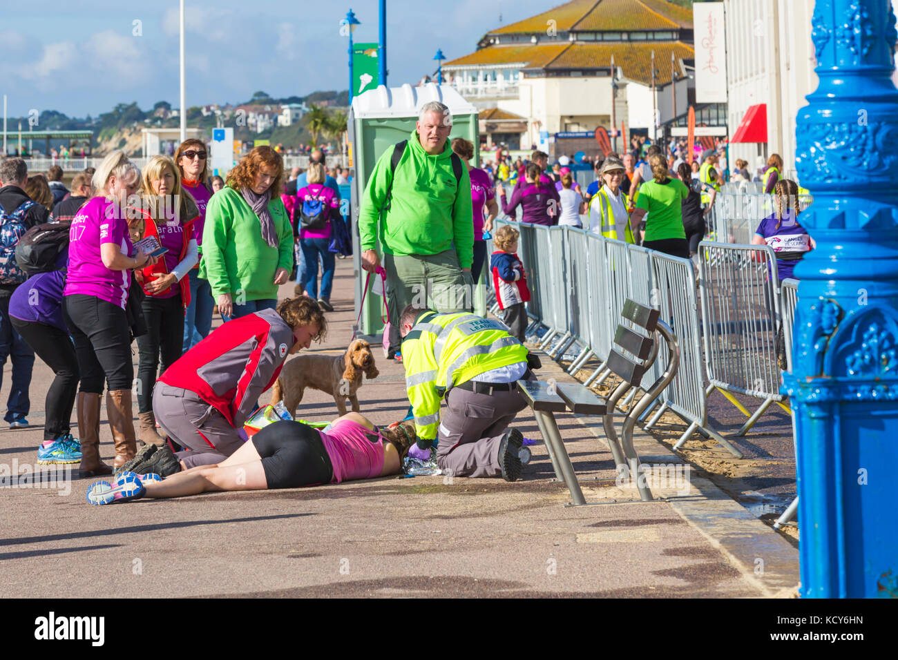 Collapsed runner hi-res stock photography and images - Alamy