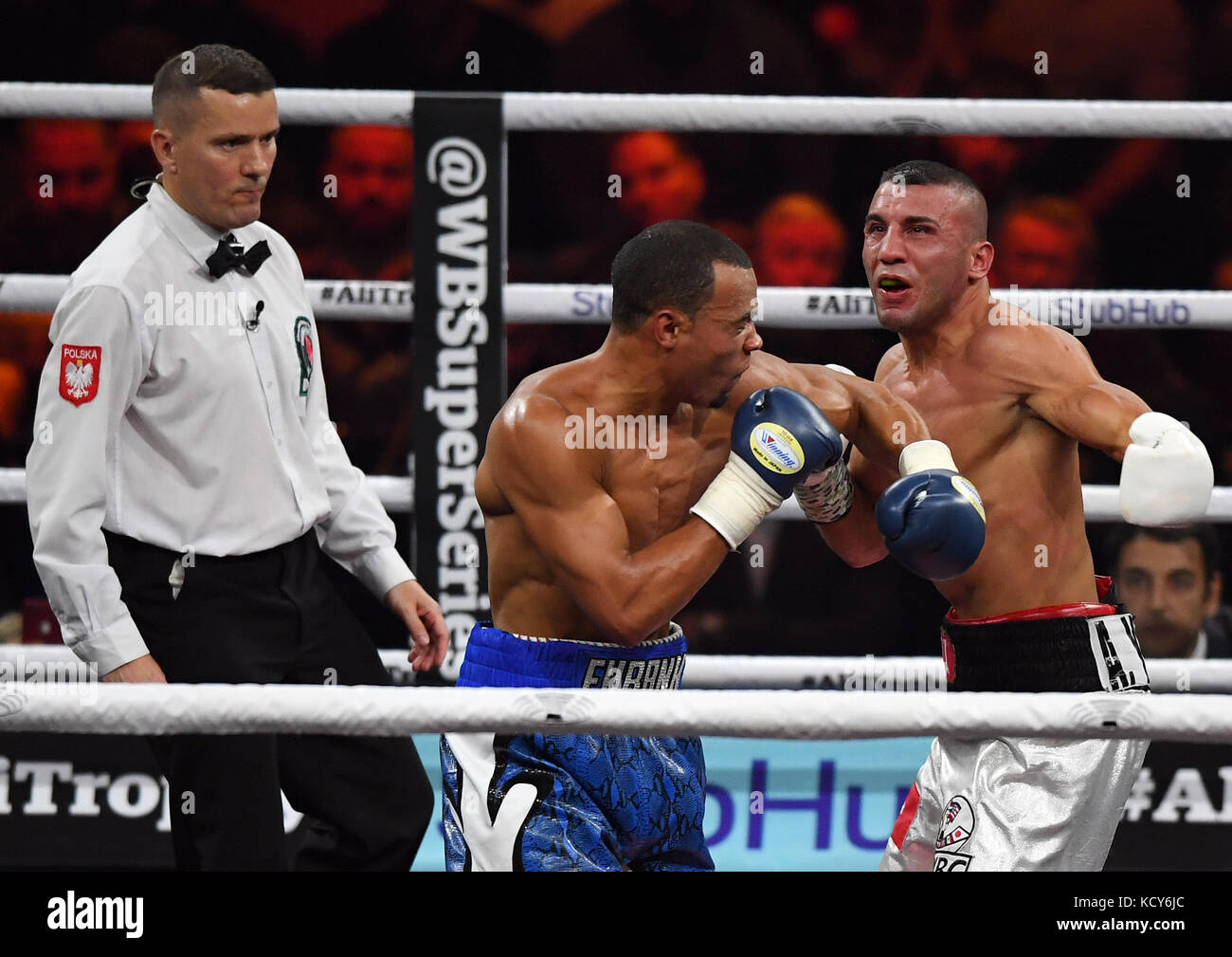 Stuttgart, Germany. 7th Oct, 2017. Chris Eubank Jr. of Great Britain ...