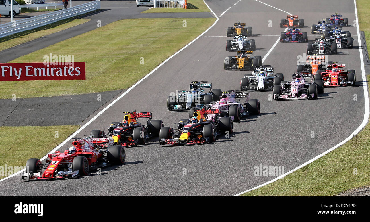 Suzuka International Racing Course, Japan. 8th October, 2017. Suzuka ...
