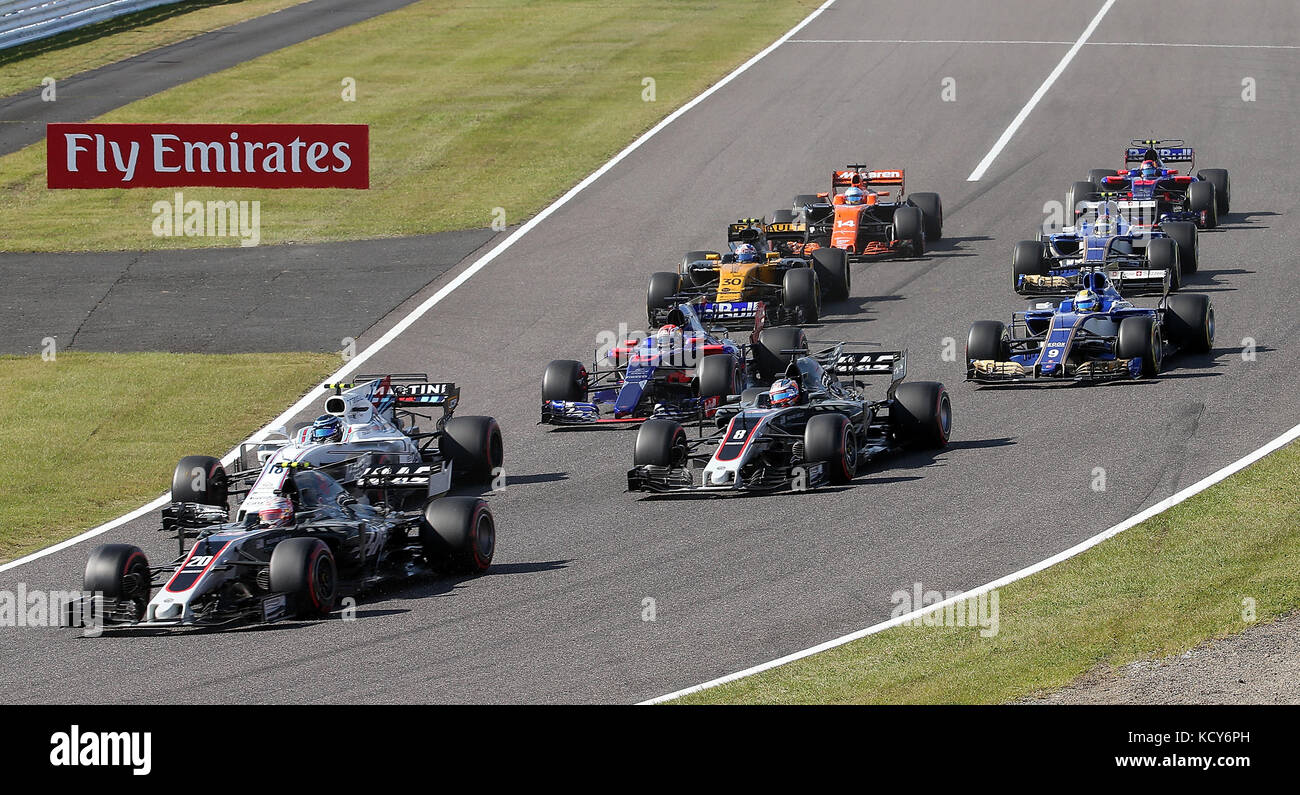 Suzuka International Racing Course, Japan. 8th October, 2017. Suzuka ...