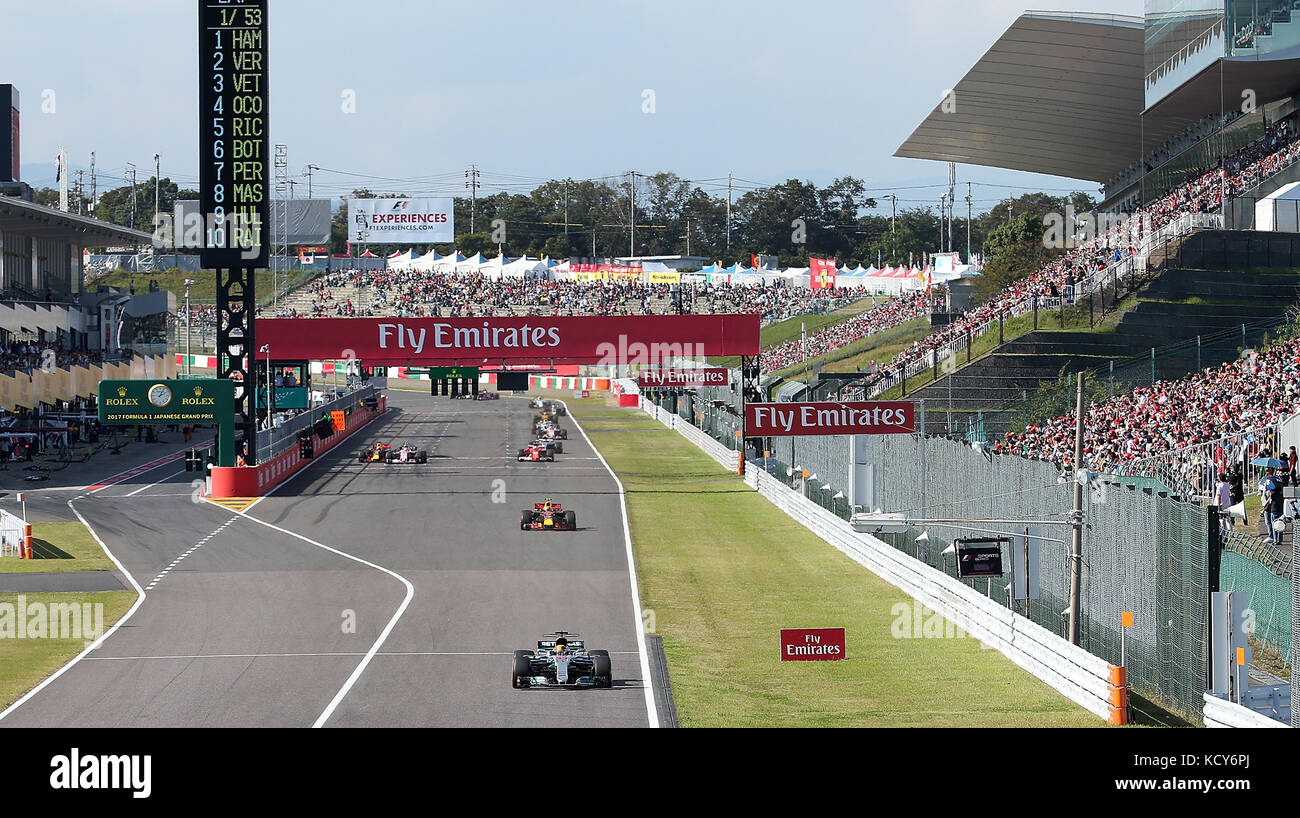 Suzuka International Racing Course, Japan. 8th October, 2017. Suzuka ...