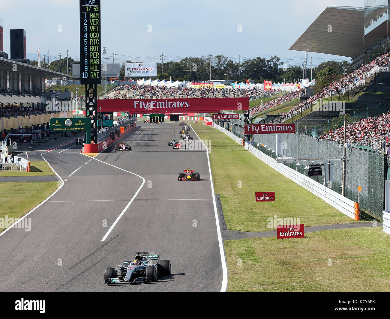 Suzuka International Racing Course, Japan. 8th October, 2017. Suzuka ...