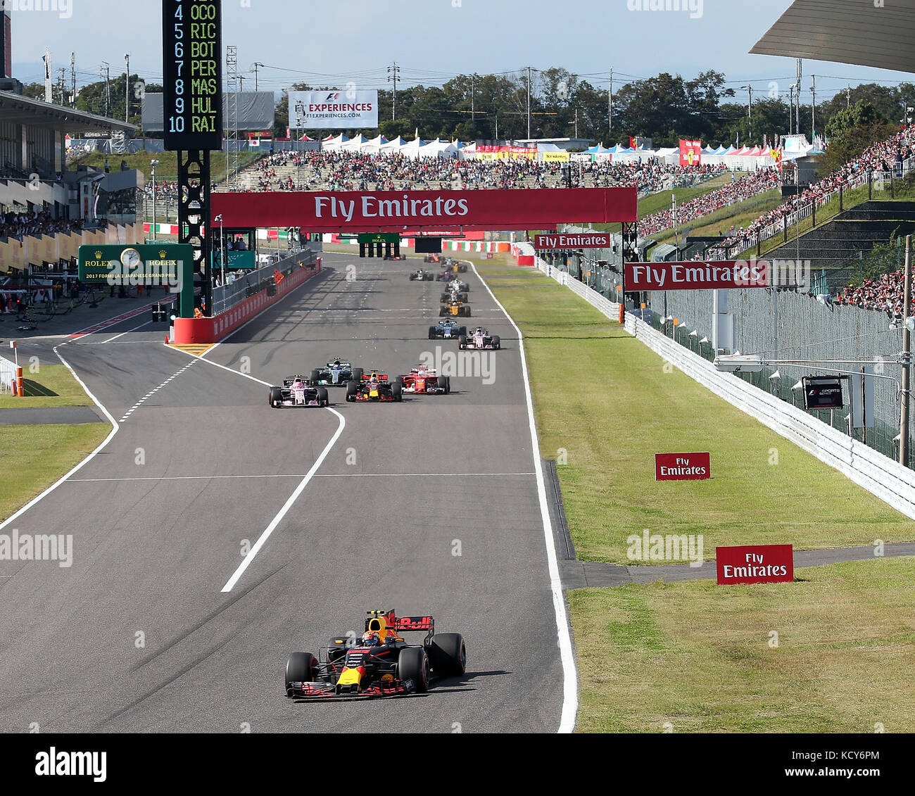 Suzuka International Racing Course, Japan. 8th October, 2017. Suzuka ...