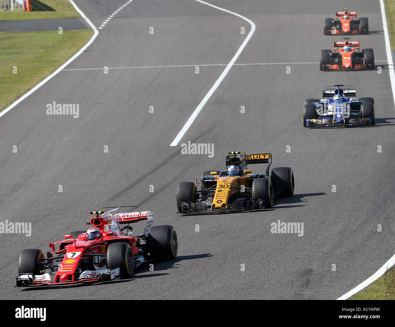 Suzuka International Racing Course, Japan. 8th October, 2017. Suzuka ...