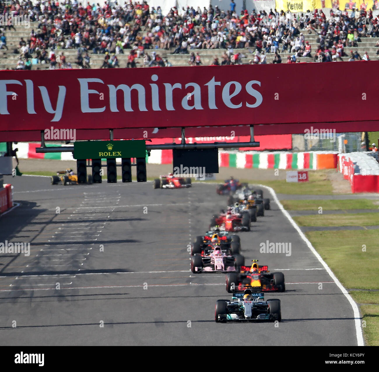Suzuka International Racing Course, Japan. 8th October, 2017. Suzuka ...