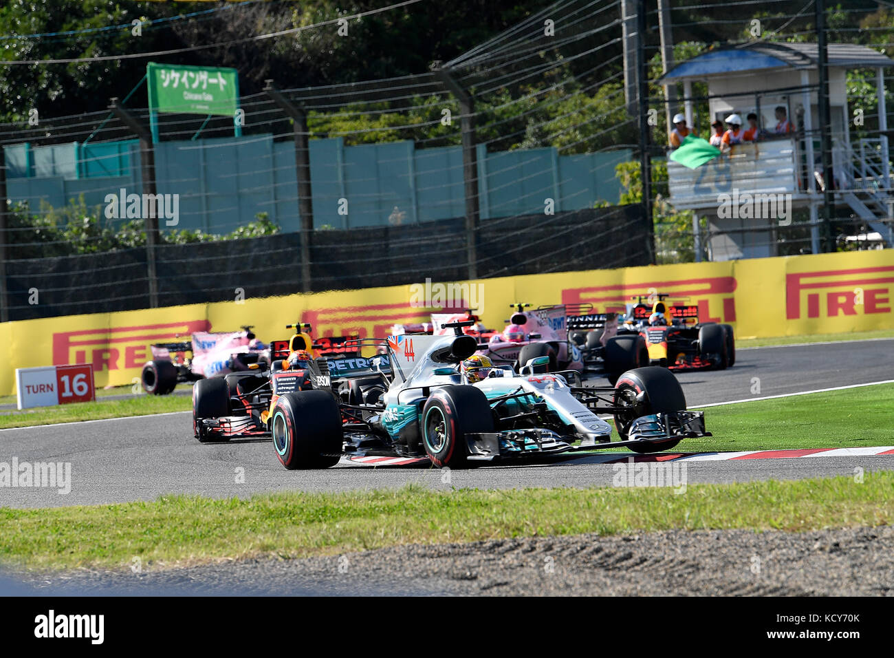 Suzuka International Racing Course, Japan. 8th October, 2017. Suzuka ...