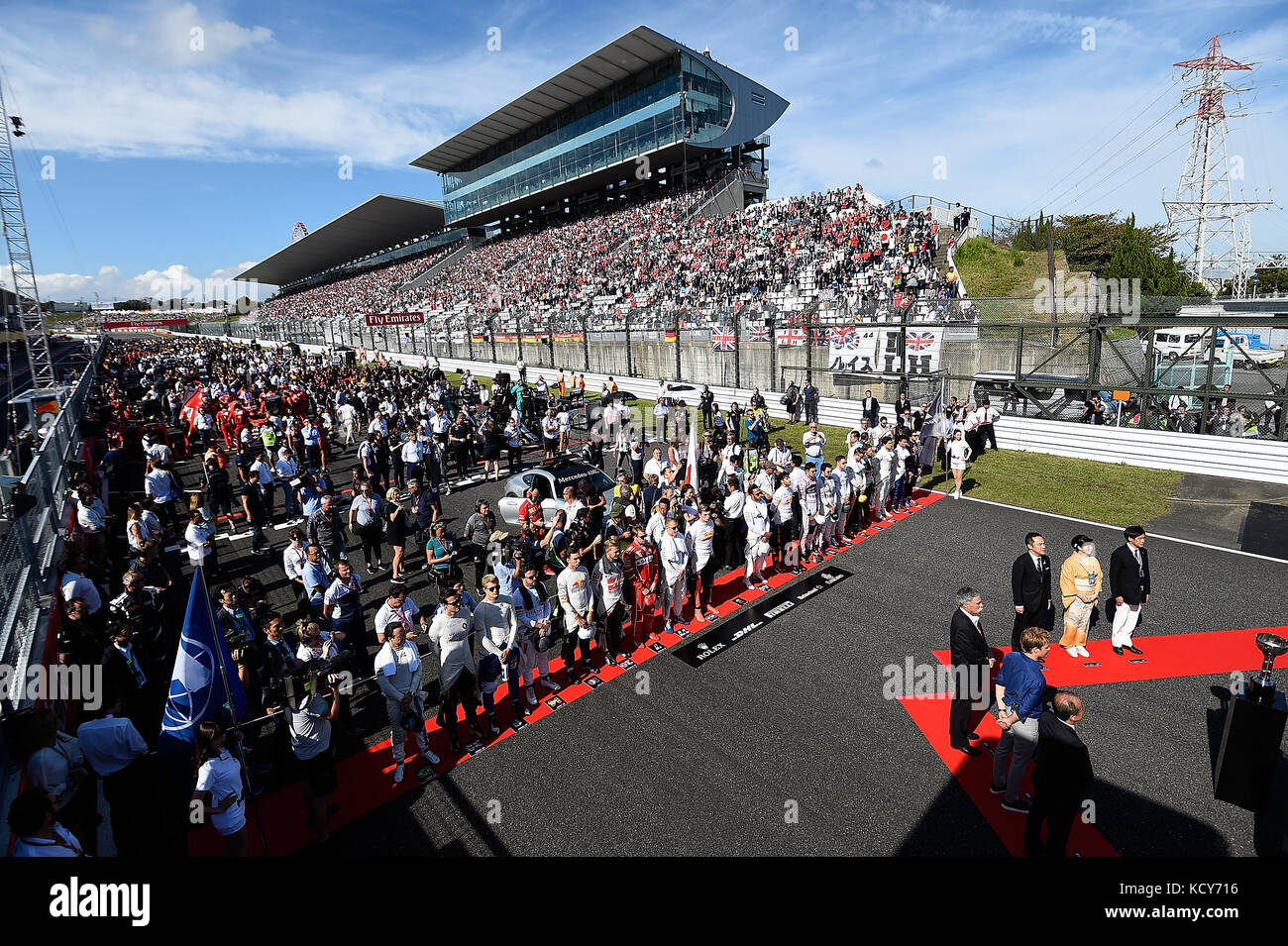 Suzuka International Racing Course, Japan. 8th October, 2017. Suzuka ...