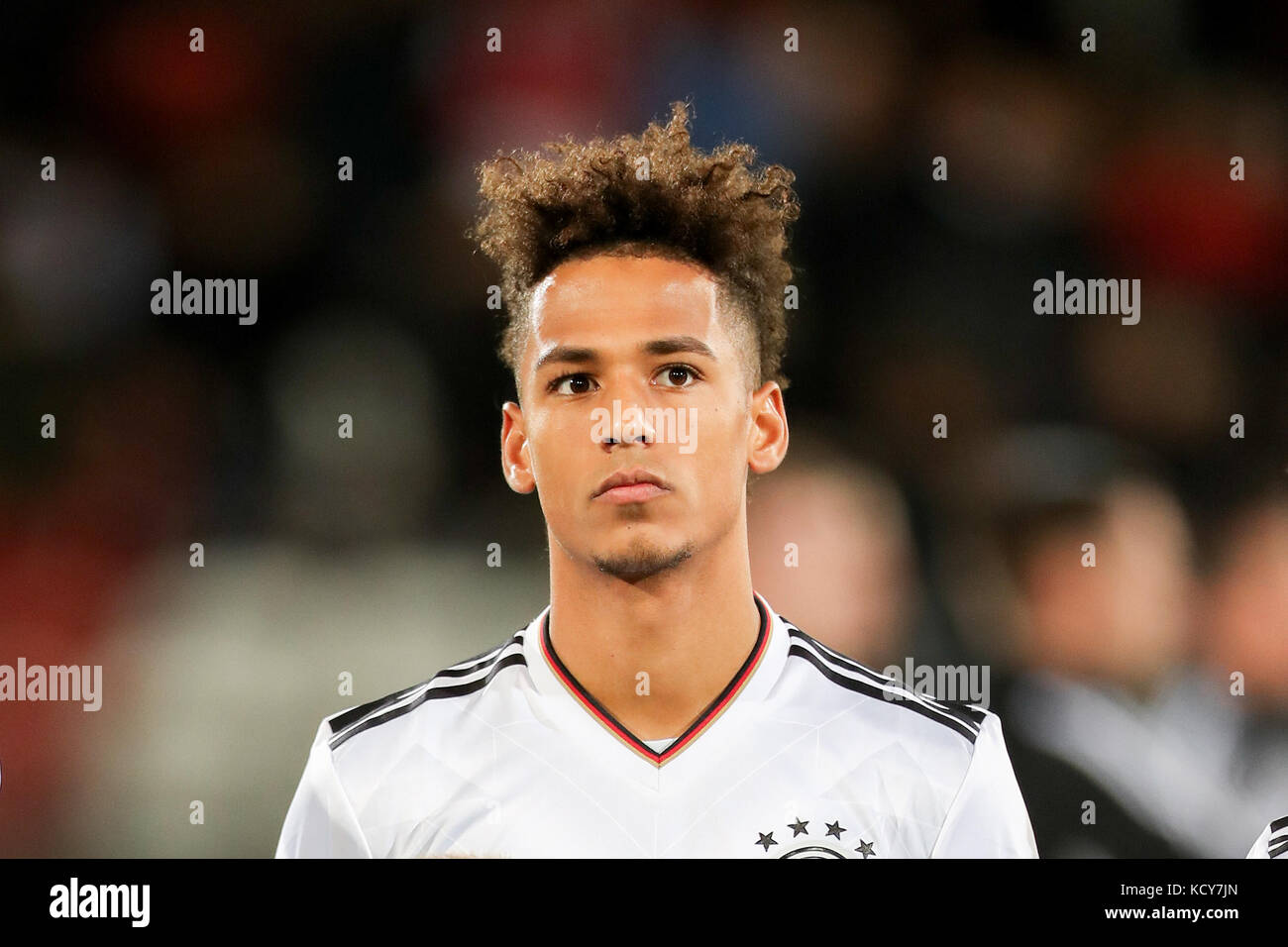 Cottbus, Germany. 06th Oct, 2017. Germany's Thilo Kehrer during the ...