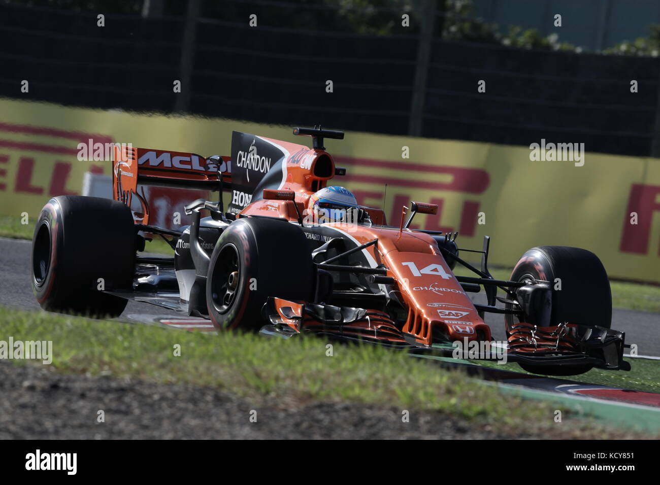 Suzuka, Japan. 8th Oct, 2017. Fernando Alonso F1 : Japanese Formula One ...