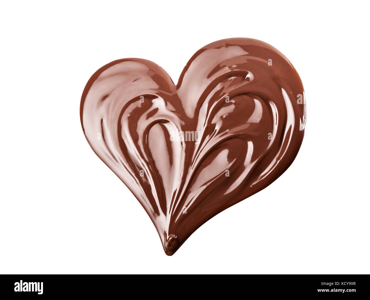 Melted Chocolate Heart