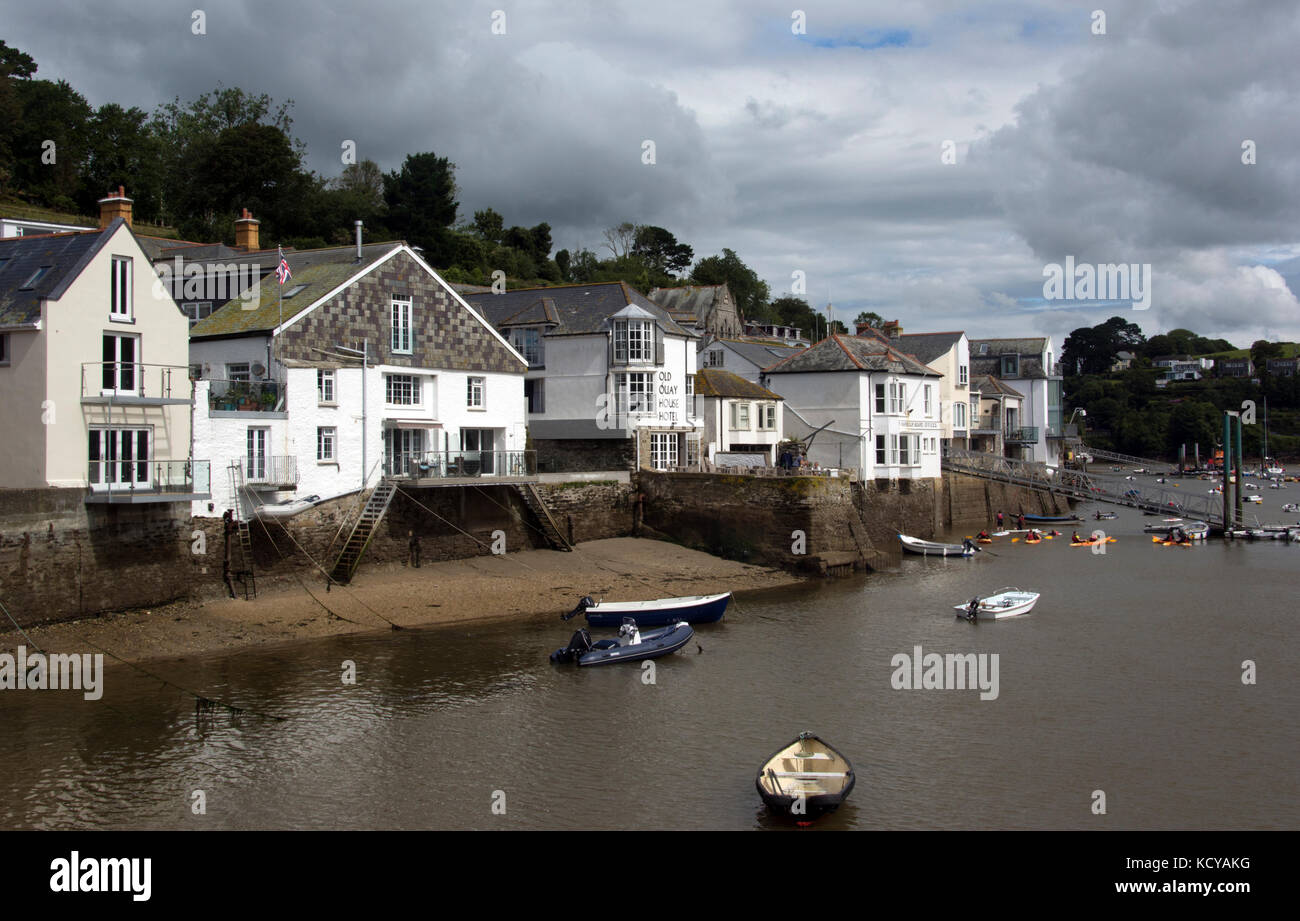 CORNWALL; FOWEY; RIVER FOWEY AND HARBOUR Stock Photo - Alamy