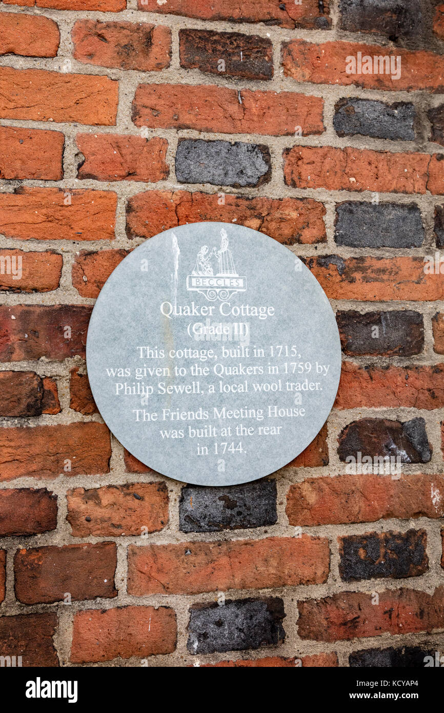 Quaker friends meeting house in hi-res stock photography and images - Alamy