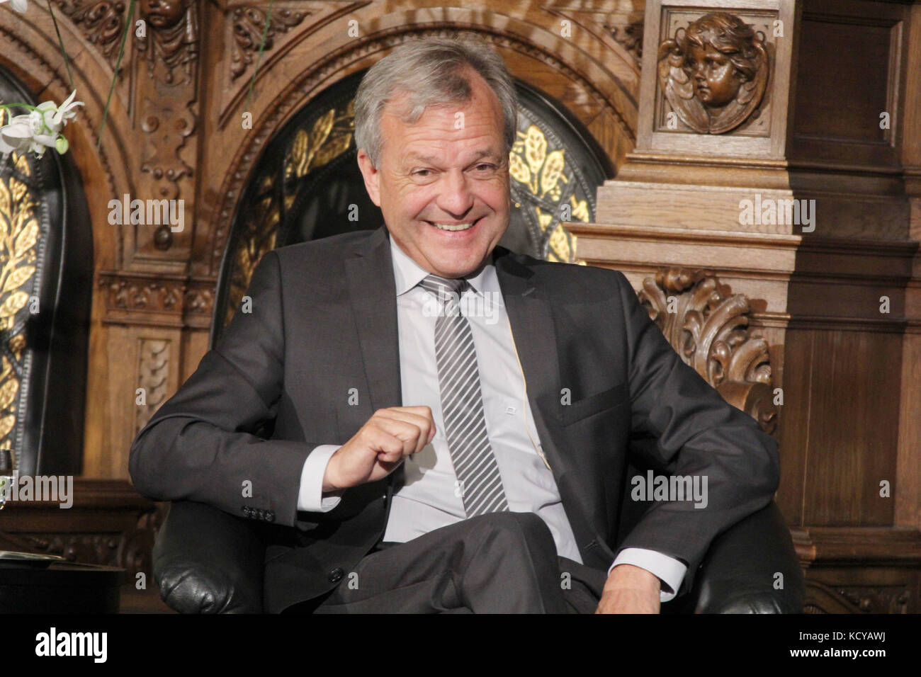Award presentation of 'Körber European Science Prize' at city hall ...
