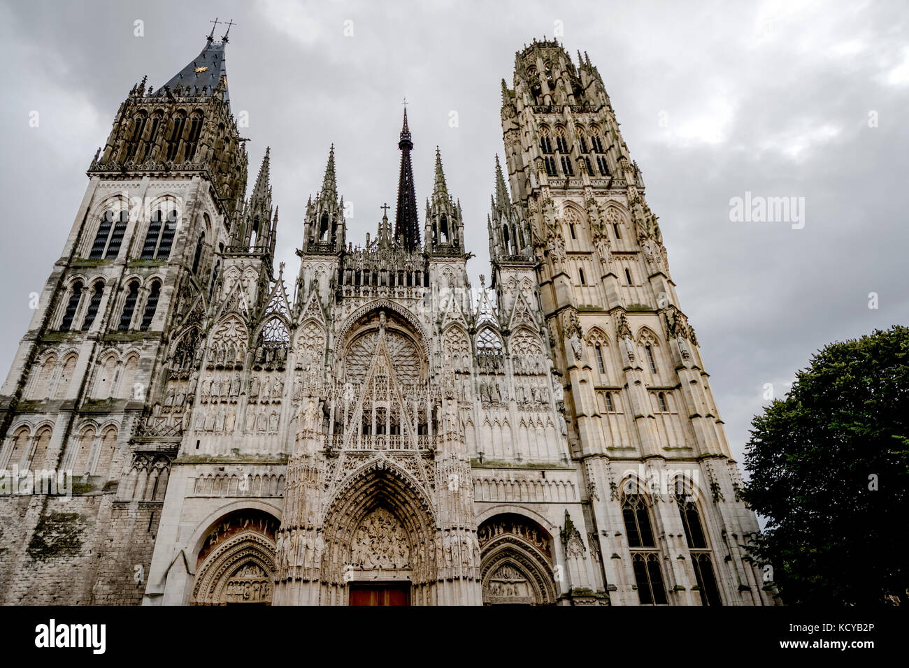 Cathedrale notre dame normandy rouen hi-res stock photography and ...