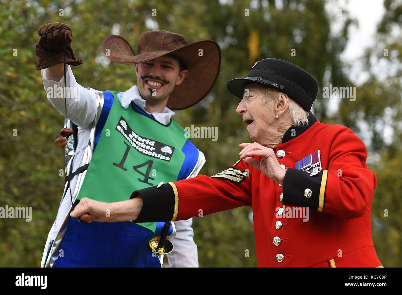 Chelsea pensioner Charmaine Coleman, 84, takes on Leon Walton in the ...