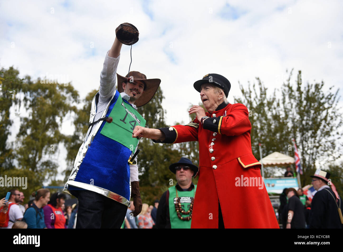 Chelsea pensioner Charmaine Coleman, 84, takes on Leon Walton in the ...