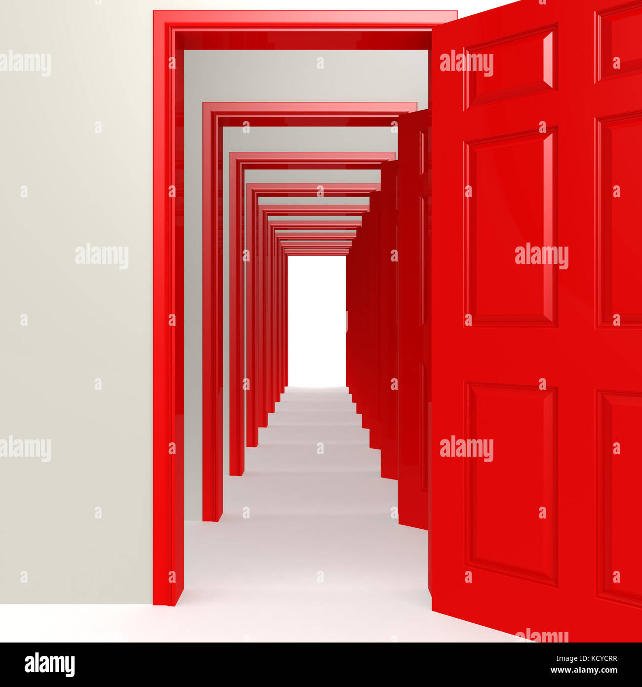 Multiple Doors High Resolution Stock Photography and Images - Alamy