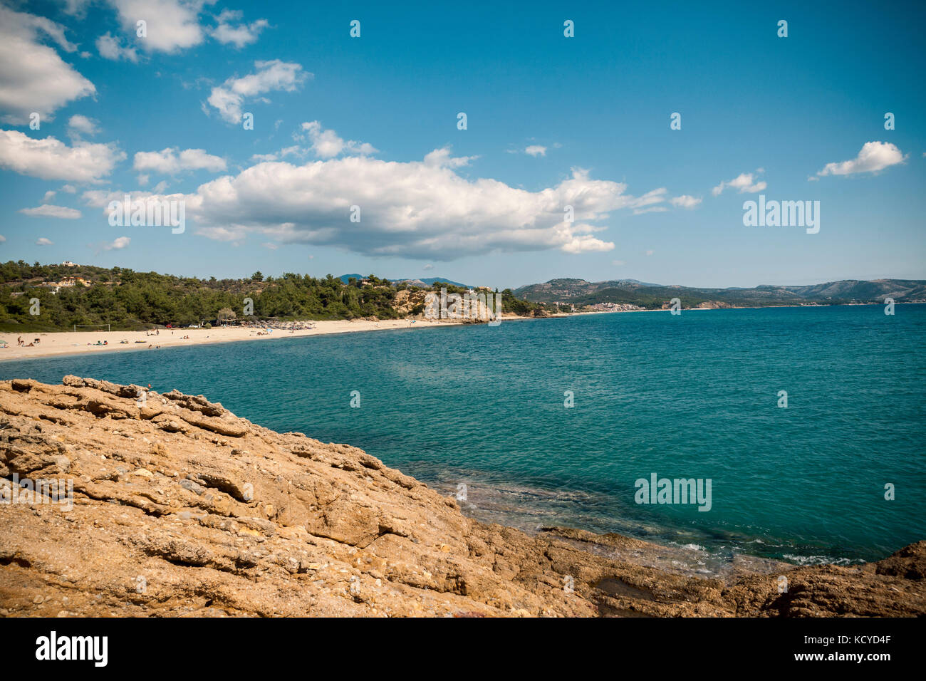 stone beach on sea at summer Stock Photo - Alamy