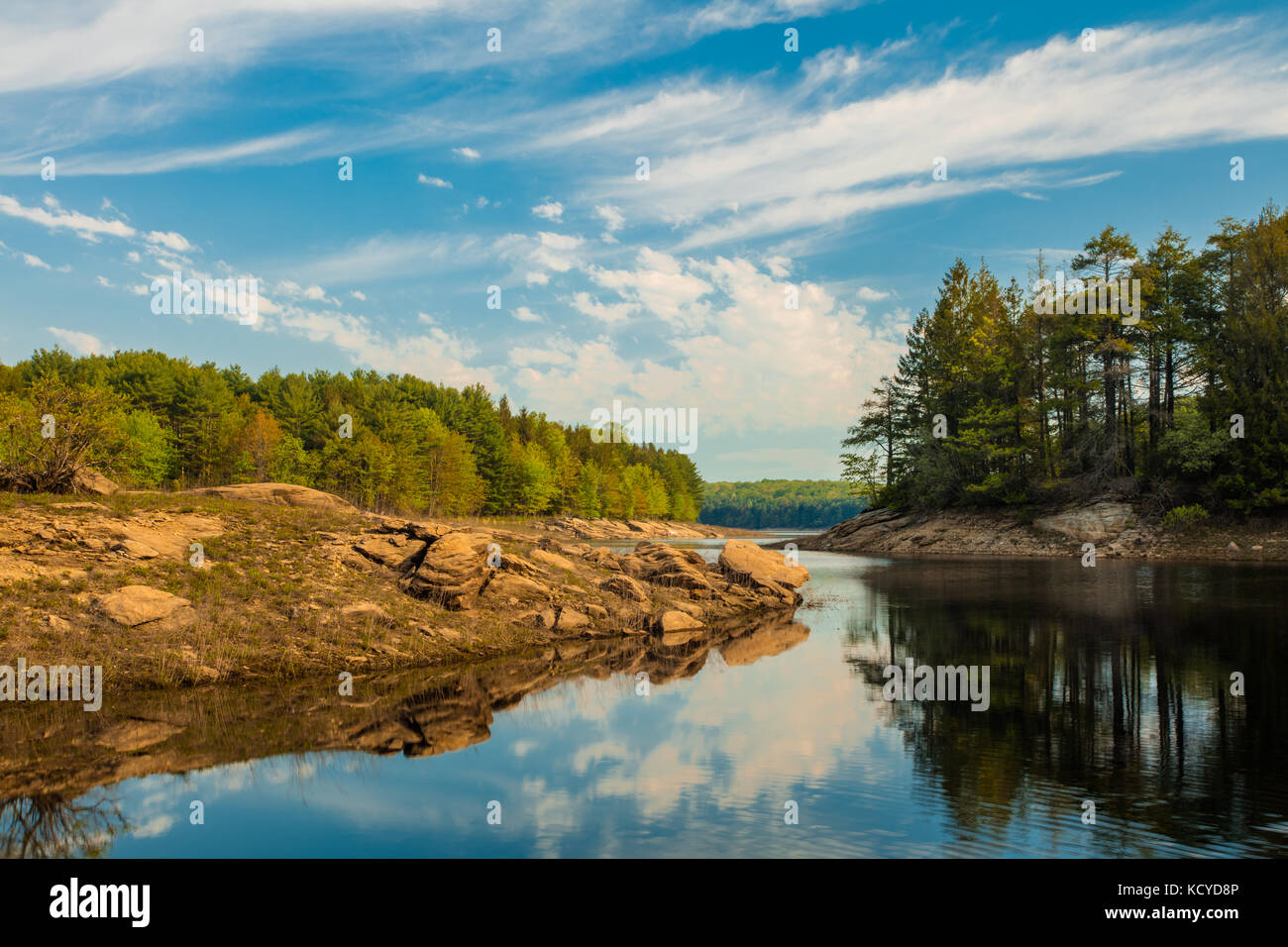 Lake Hammonasset in North Madison, CT Stock Photo - Alamy