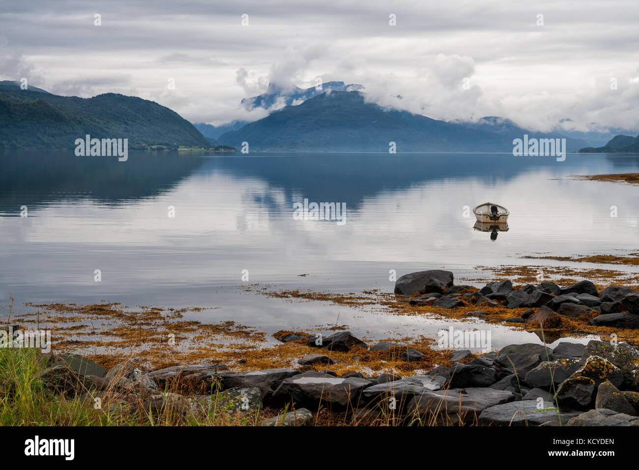 Reflected fjord hi-res stock photography and images - Alamy